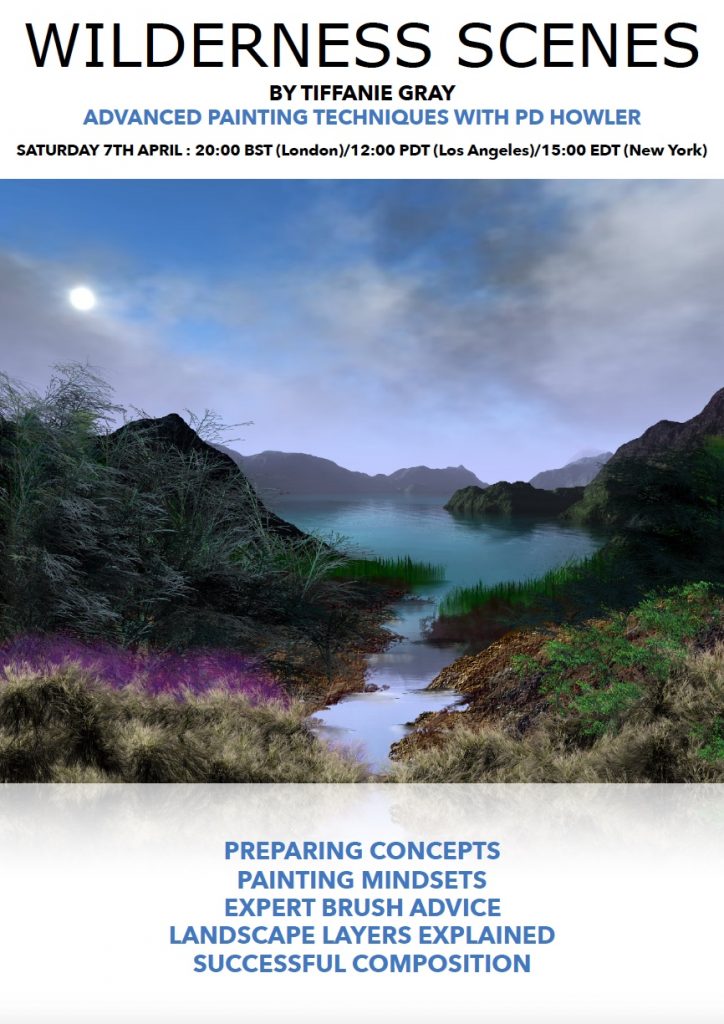 Wilderness Scenes: Advanced Painting Techniques | Digital Art Live