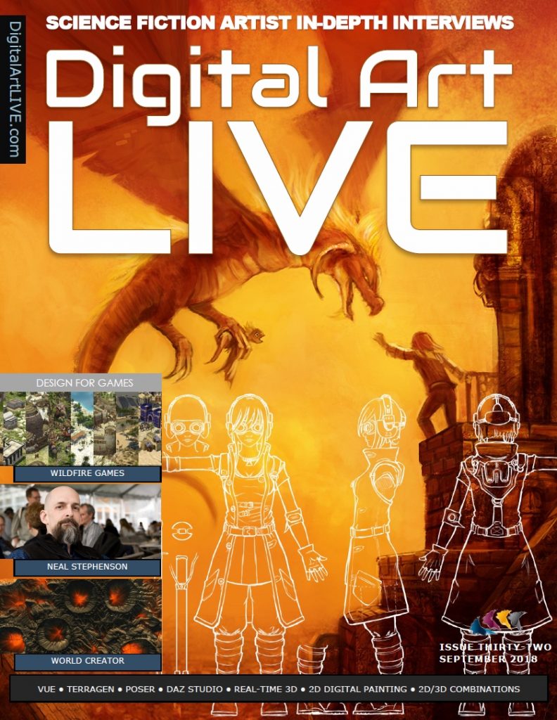 Read Issue 32 of Digital Art Live : Game Design Issue | Digital Art Live