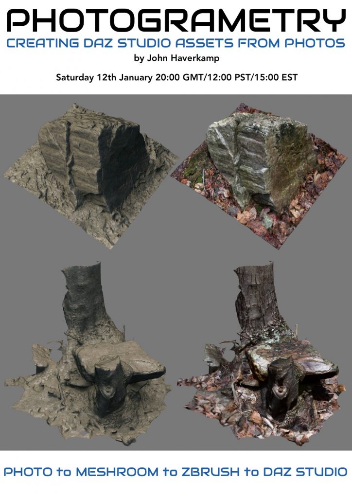 Photogrametry – How to create DAZ Studio assets from Photos | Digital ...