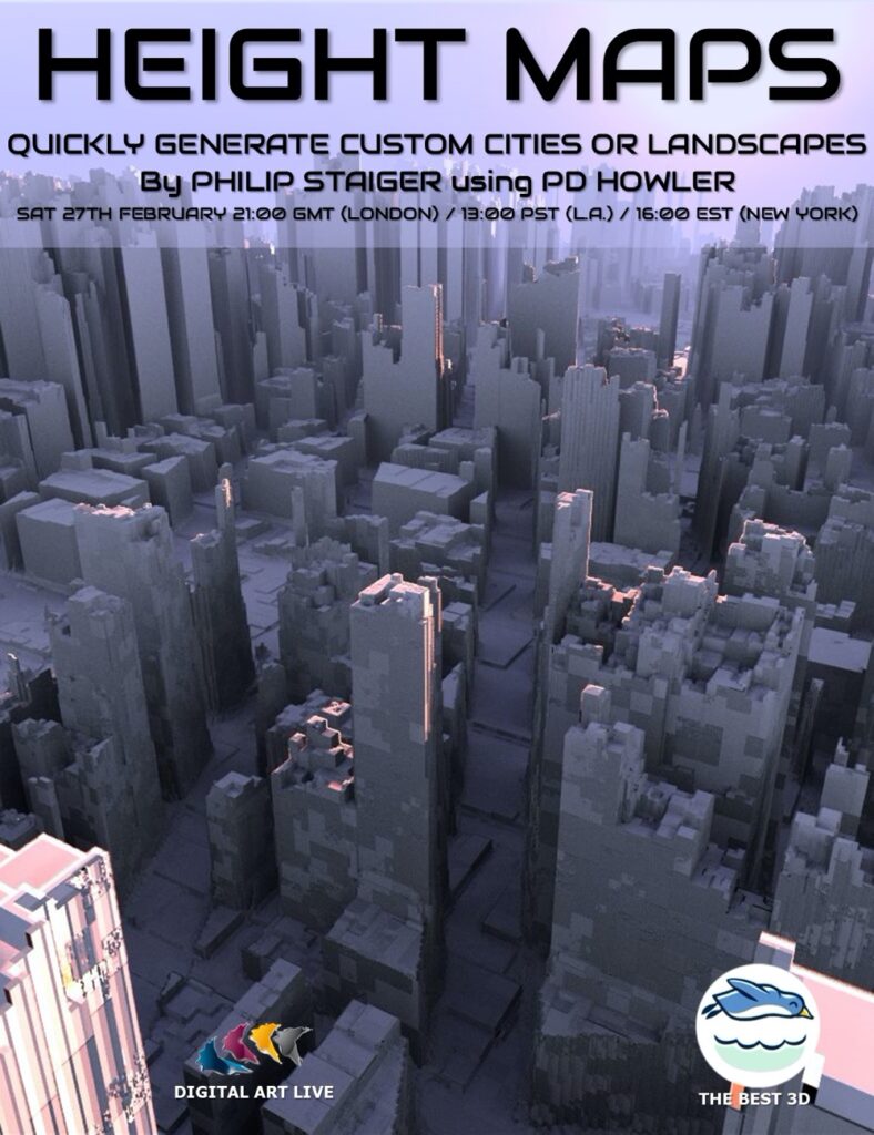 Fun with Height Maps | Digital Art Live